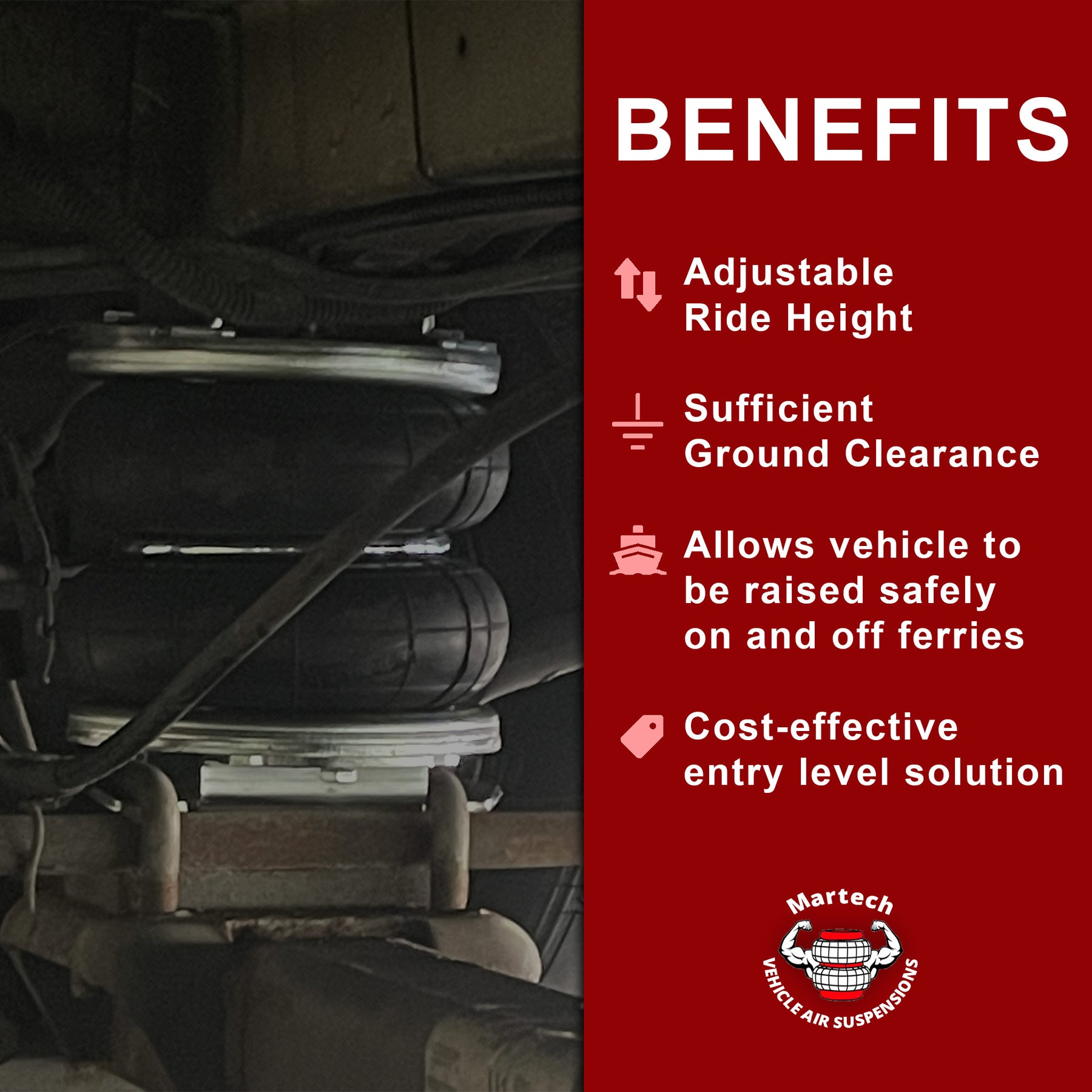 Basic Kit for Peugeot J5 from 1982 - 1994 (4000KG Airbags) – Martech ...