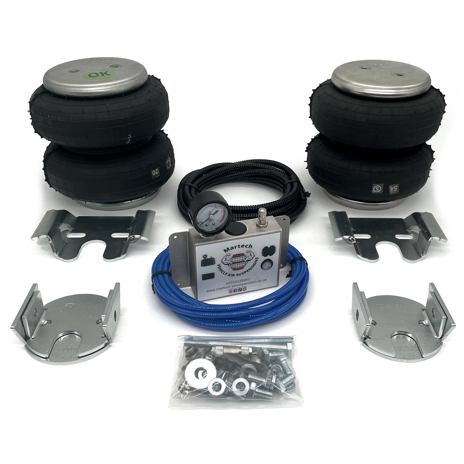 Basic Air Suspension Kit for Citroen Relay 1994-2023 5000KG Martech Ai ...