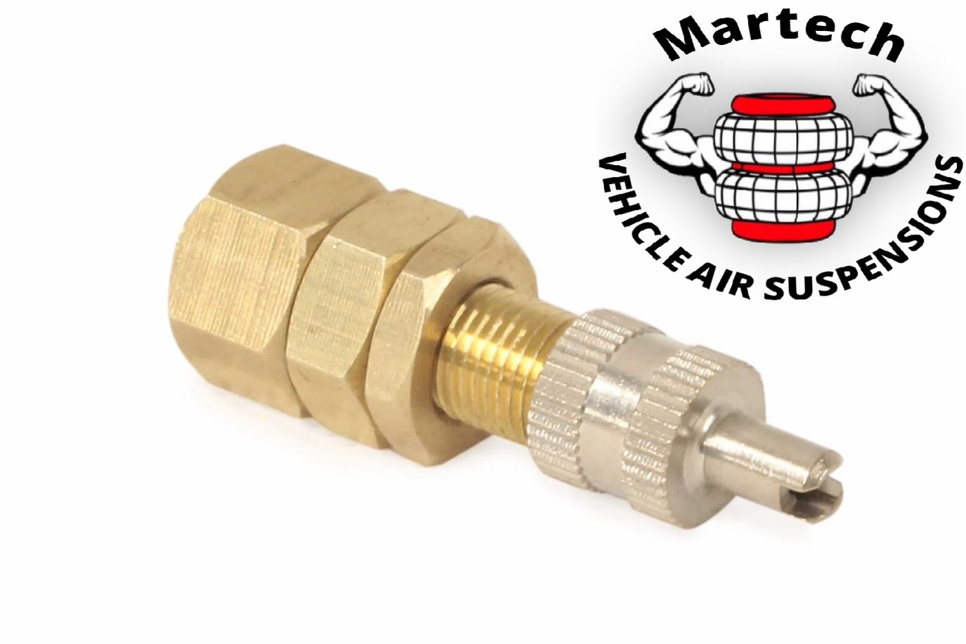 1/4'' Air Line Schrader Valve – Martech Air Suspensions